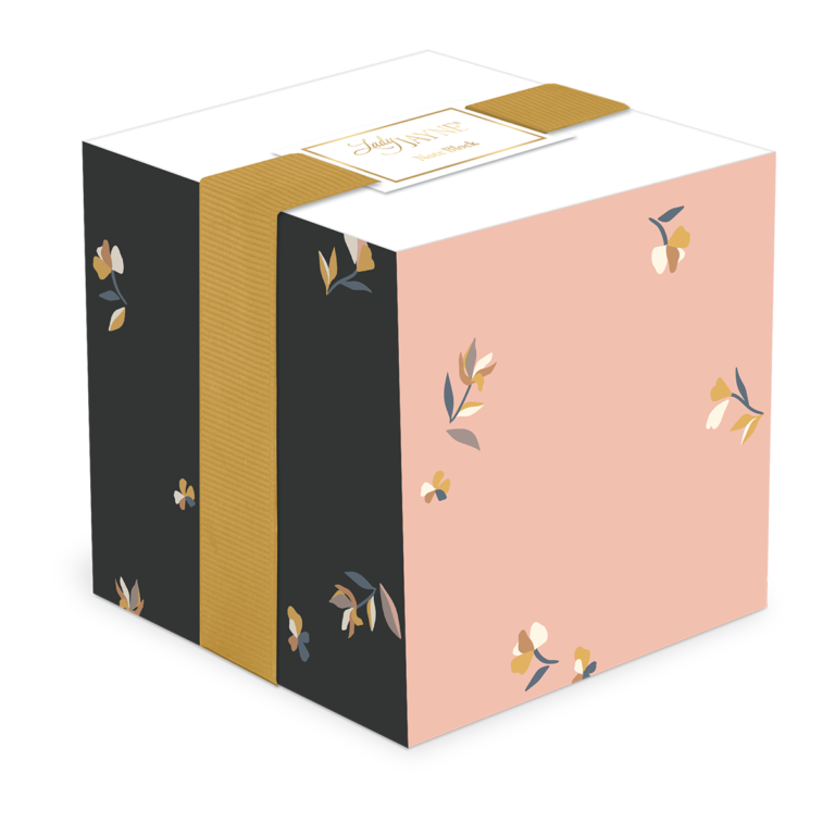 Bloomscape Ditsy Colorblock Note Block - Lady Jayne