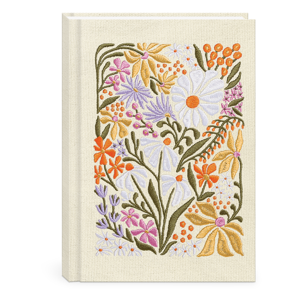 Flower Market Wildflowers Fabric Journal - Lady Jayne