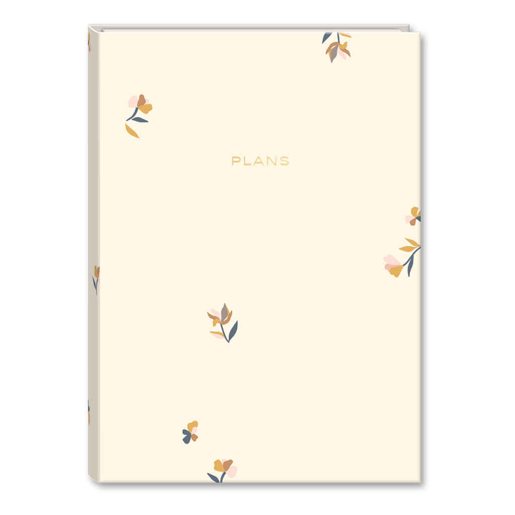 Bloomscape Ditsy Cream Undated Planner - Lady Jayne