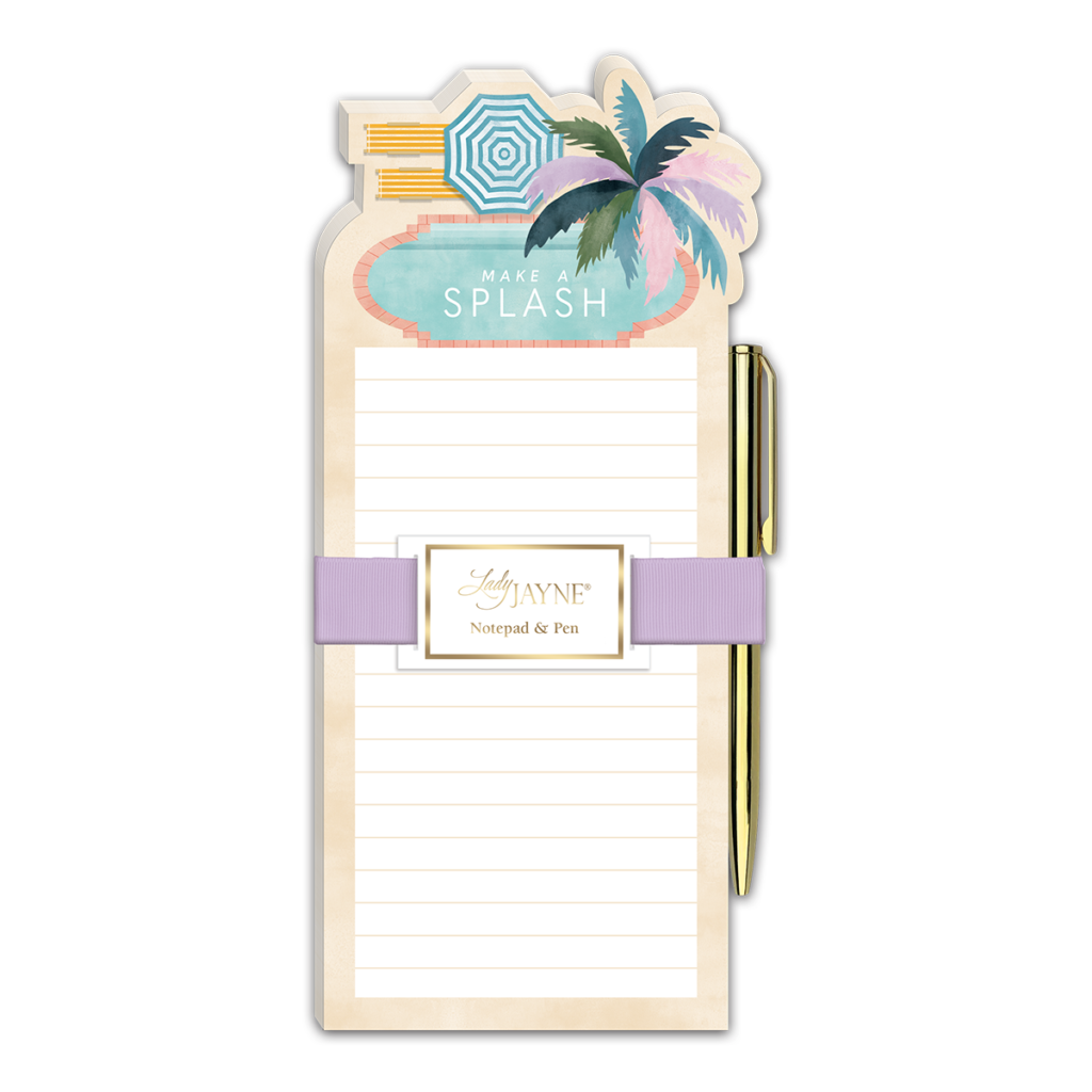 Pool Die-Cut Notepad - Lady Jayne
